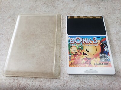Turbo Grafx- 16 Bonk 3: Bonk's Big Adventure NEC Original Authentic ...