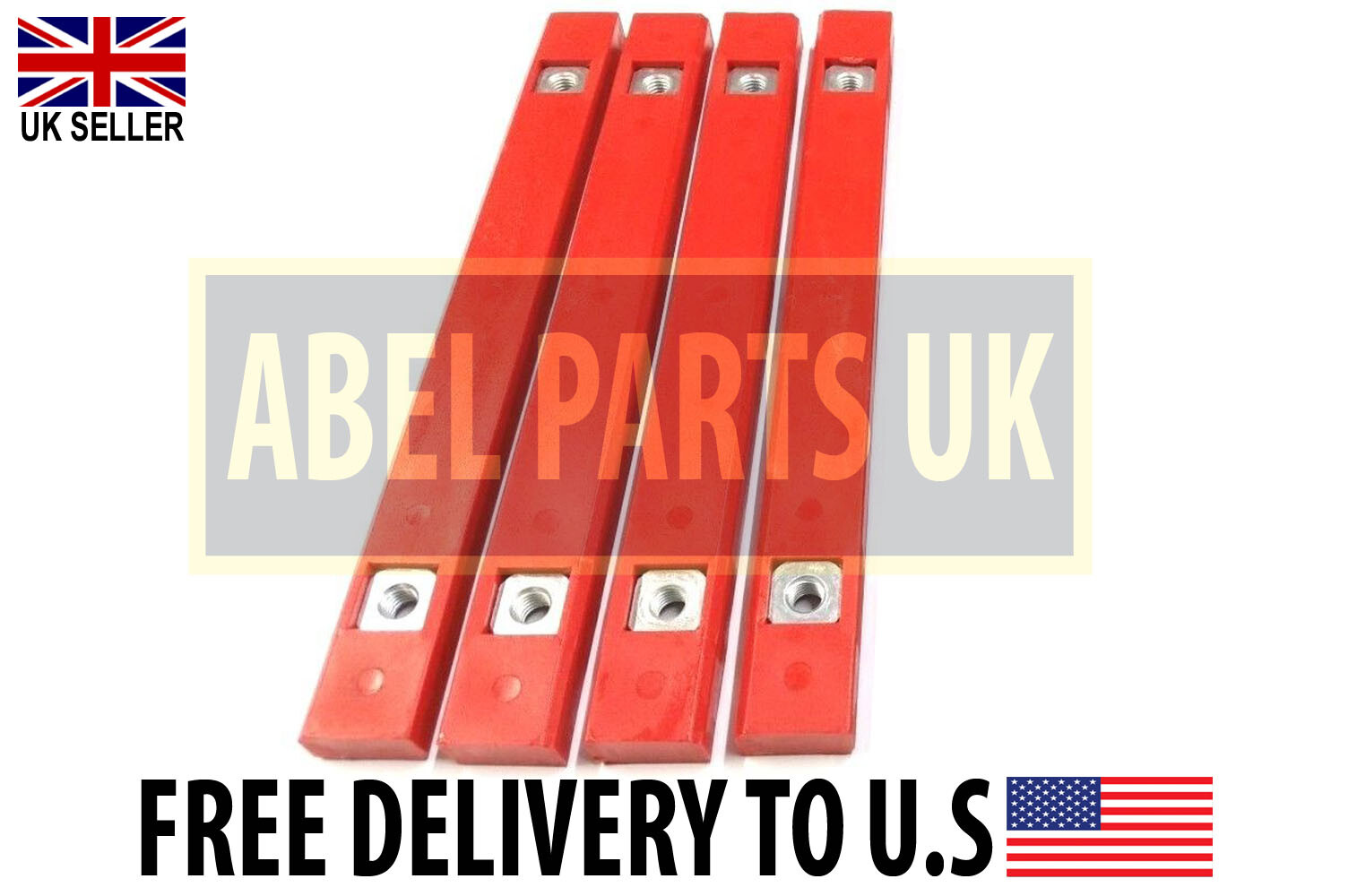 JCB PARTS - TOP WEAR PAD(4PCS) FOR VARIOUS JCB MODELS (PART NO. 123/ ...