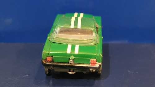 Original Aurora 1373 RARE Olive Ford Mustang Fastback Thunderjet HO ...