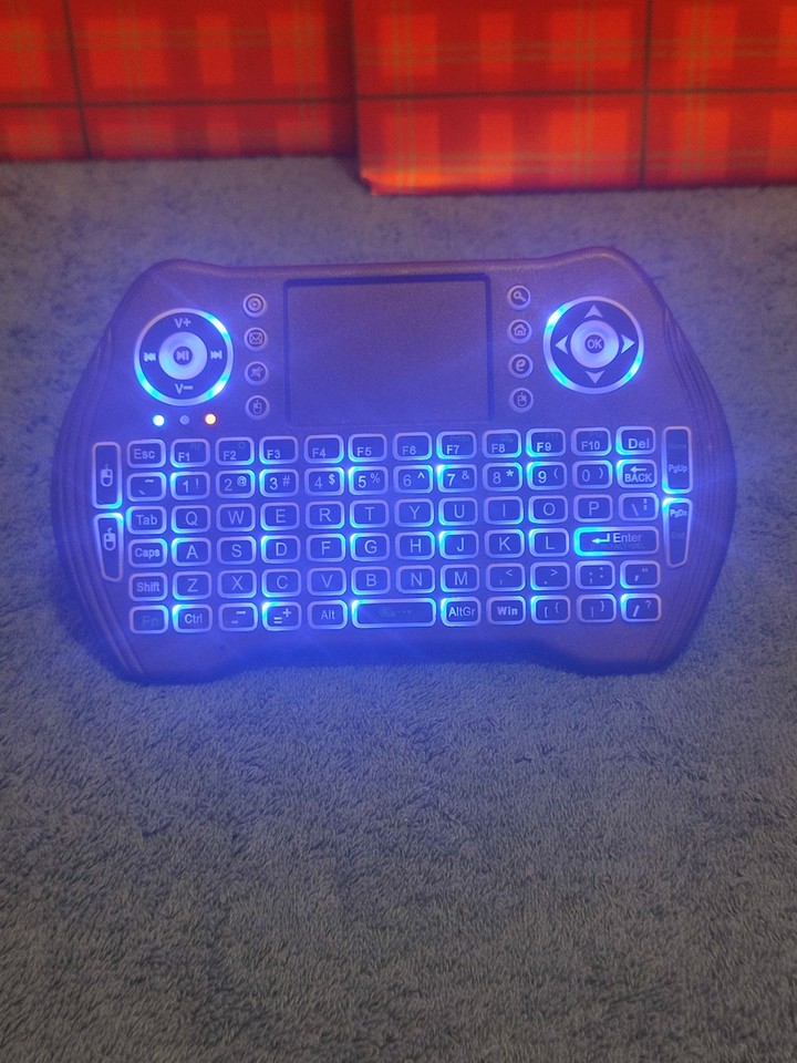 MT10 Fly Air Mouse 2.4GHz Mini Wireless Keyboard Multifunction Keyboard ...