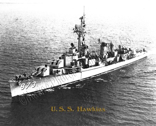 USS HAWKINS DD 873 Photo Print Personalized US Navy | eBay