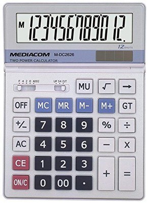 Calculatrice électronique Mediacom 12 chiffres de grande taille M ...