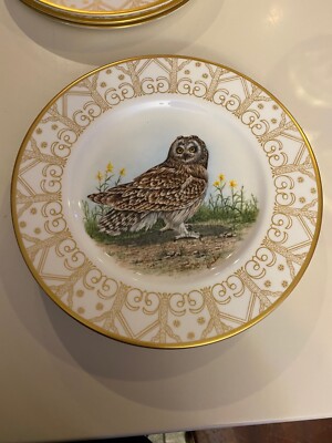 The Edward Marshall Boehm Owl Plate Collection Short Eared Owl | eBay