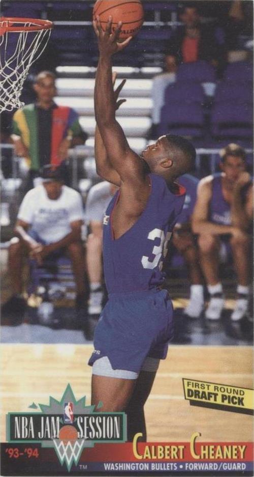 1993-94 Fleer NBA Jam Session - Calbert Cheaney #231 (RC) for sale ...