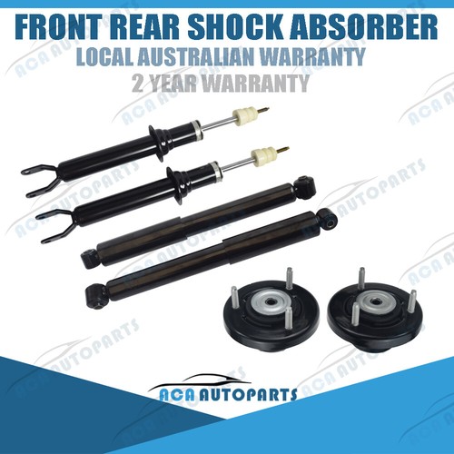 Front & Rear Shock Absorbers with Gas Strut Mount For Ford Falcon FG ...