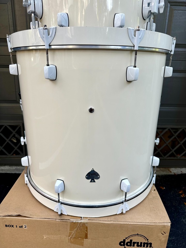 ddrum Drum Set 3-piece Kit Shell Pack Diablo White / White | eBay