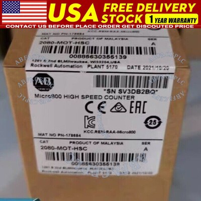 2080MOTHSC AB Micro800 plug-in module 2080-MOT-HSC | eBay