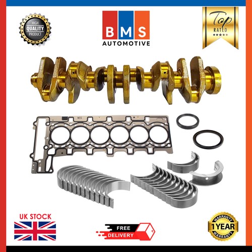 BMW N55B30 N55 Alliage Acier Vilebrequin Avec Moteur Rebuild Kit 3 ...