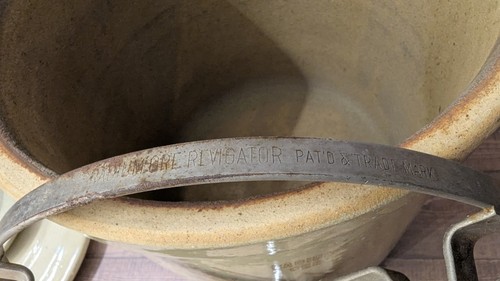 Extremely Rare 1912 Revigator Water Jar – R.W. Thomas – One of a Kind ...