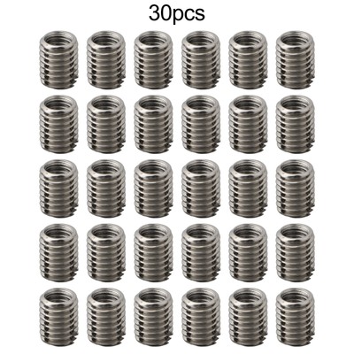 New Replacement Thread Reducer Inserts 10MM 30pcs Adapter Inner M6*1.0 ...