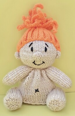 KNITTING PATTERN - Good Luck Troll inspired chocolate orange cover or ...