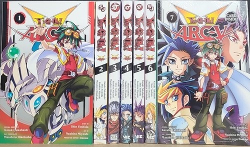 Yu-Gi-Oh! Arc V Manga Volume 1-7 Complete Manga New English Yugioh ...