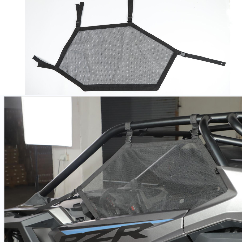 Window Roll Cage Net Mesh Protector Anti-UV Cover For Polaris RZR PRO ...