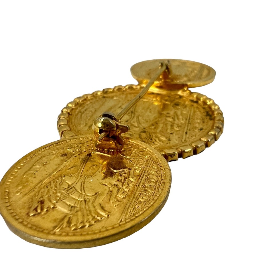Alexander the Great Gold Coin Brooch 3" | eBay