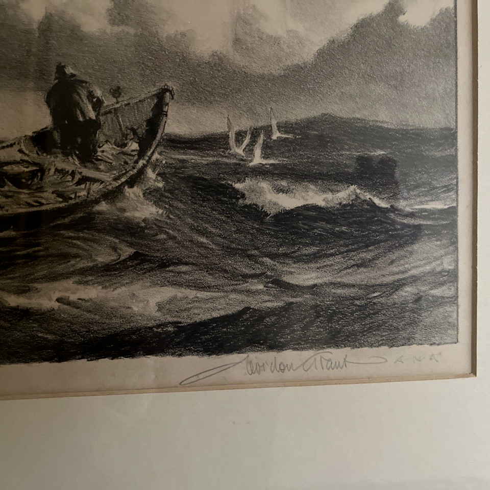 Gordon Grant 1943, Deep Sea Larder, Signed Original Lithograph AAA | eBay