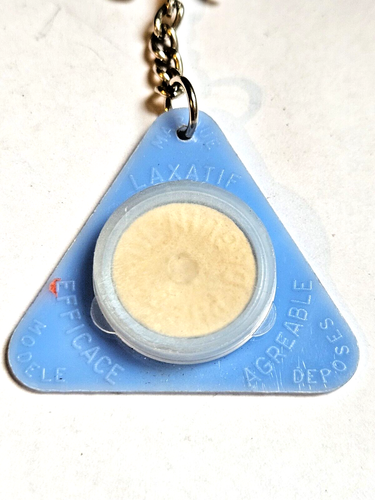 Keychain - Laxative Labos Daguin Vintage Genuine - 1960S Medicine ...