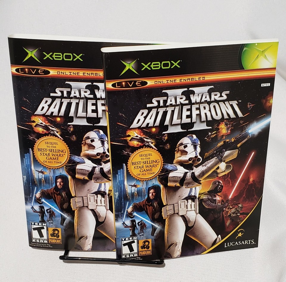 Star Wars Battlefront 2 Original Liner Art ONLY Microsoft Xbox ONE Of ...