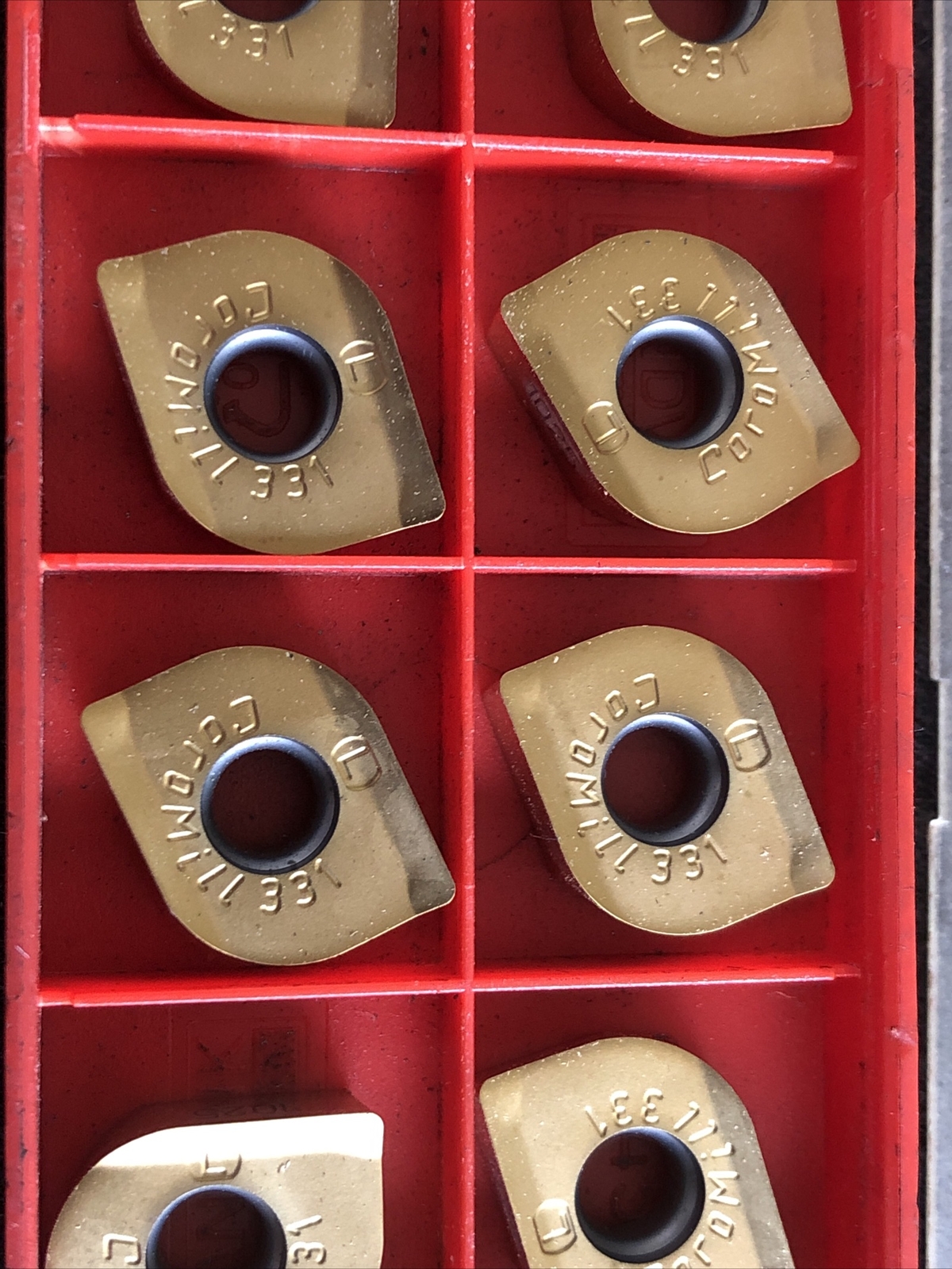 Qty. 10, SANDVIK L331.1A-145063H-WL 1025 CoroMill 331 Carbide Milling ...