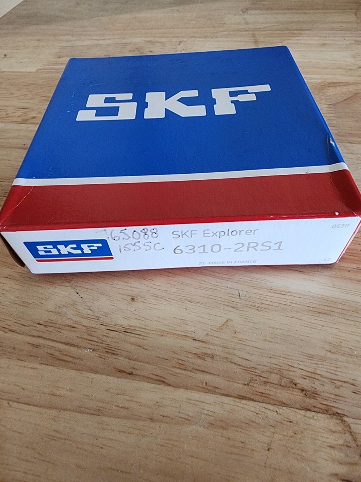 SKF 6310-2RS1 BEARING - FACTORY BRAND NEW, SEALED IN BOX | eBay