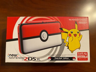 Nintendo 2DS XL Poké Ball Edition Console - New in Box - US Version ...