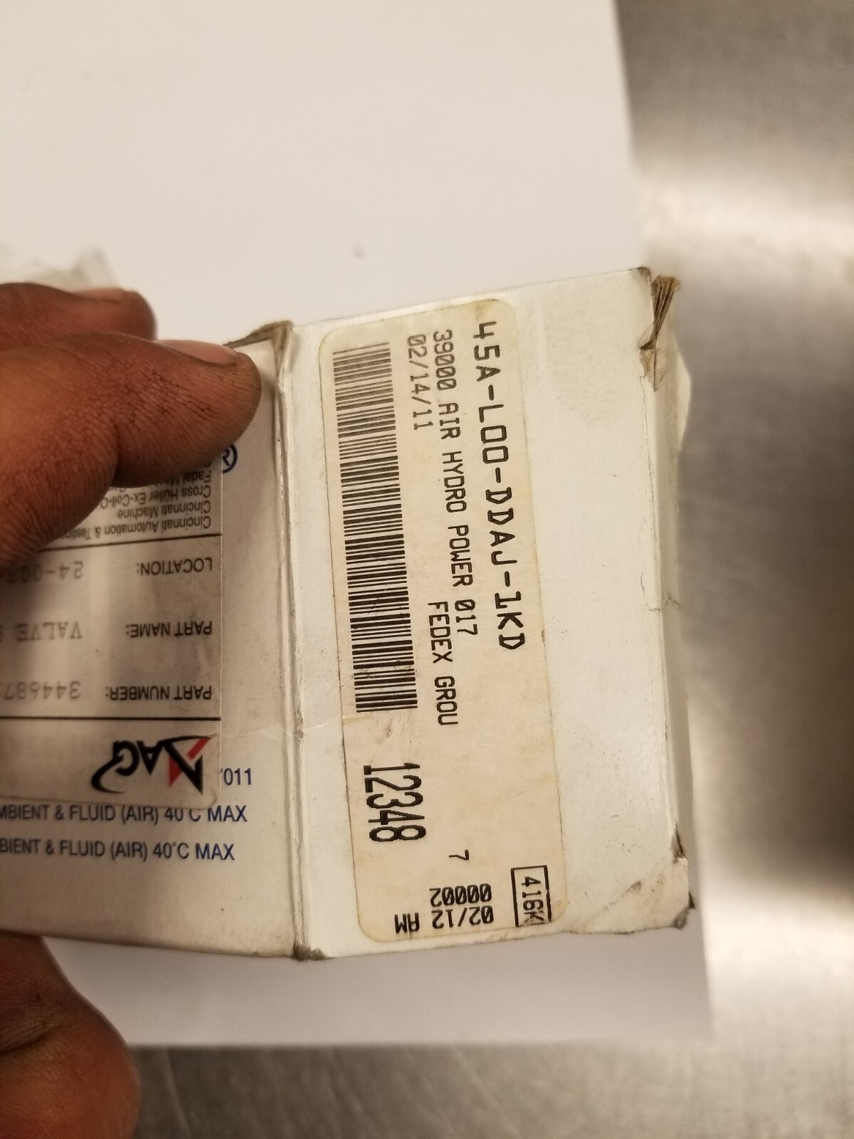 NOS MAC 45A-LAD-DDAJ-1KD Solenoid Valve 24v-DC 5.4w Manifold | eBay