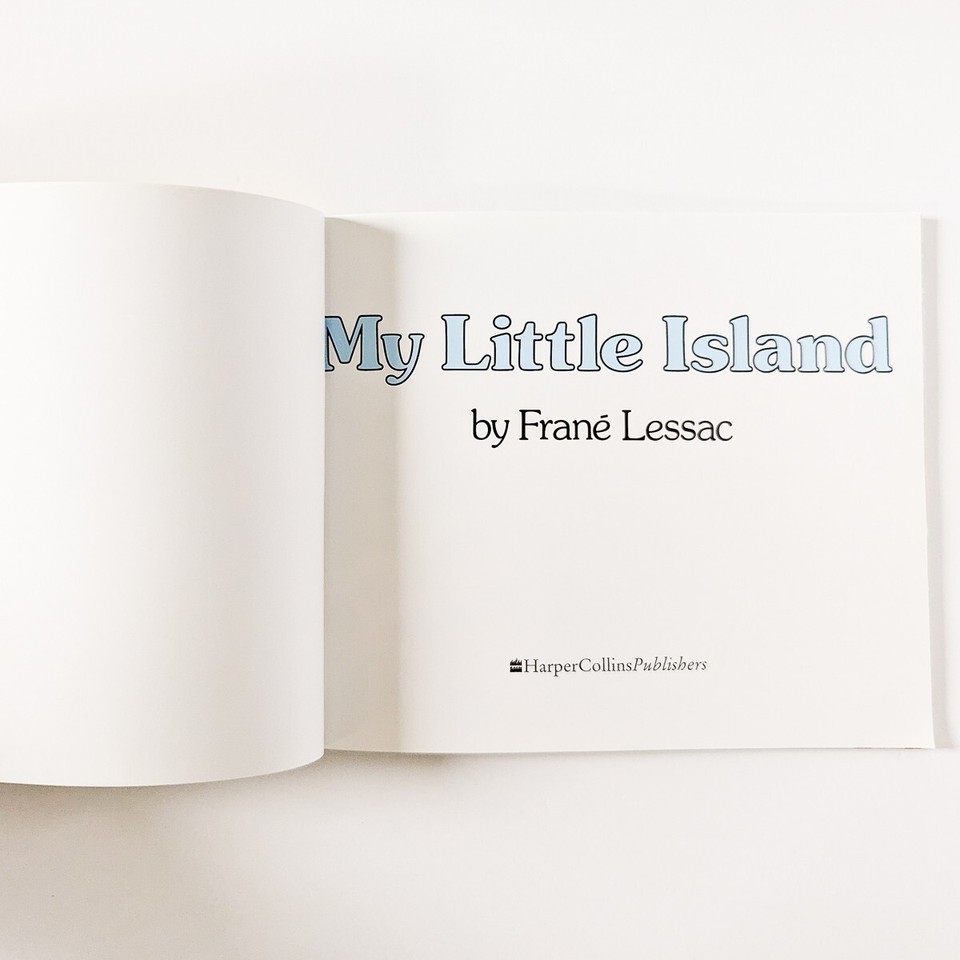 MY LITTLE ISLAND by Frane Lessac (1987 Reading Rainbow Book) | eBay