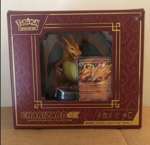 Sealed Pokemon TCG Charizard ex Super Premium Collection Box - 10 ...