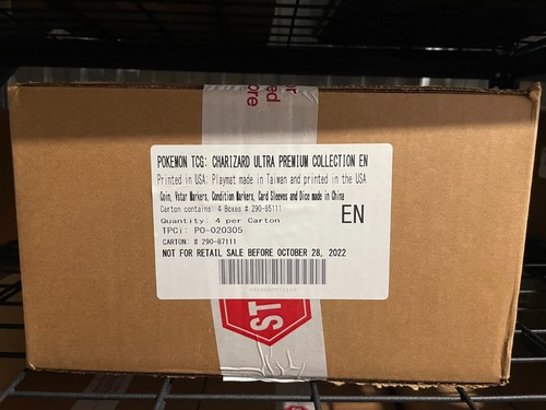 Pokemon Charizard Ultra-Premium Collection UPC | Factory Sealed Case of ...