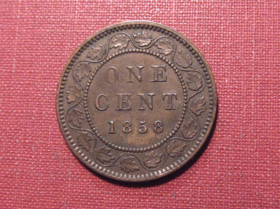 1858 CANADA LARGE CENT - FIRST YEAR, SCARCE DATE, VERY NICE EXAMPLE! | eBay