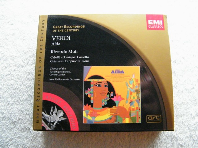 VERDI - Aida - RICCARDO MUTI - CD EMI CLASSICS 3 Discs - 2001 ...