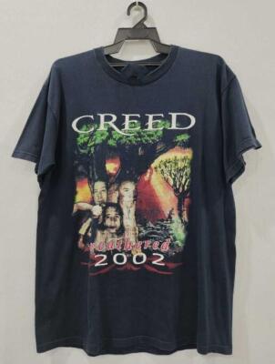 Vintage Tour 2002 CREED Band T-shirt Gift For Fan Black new Tshirt | eBay