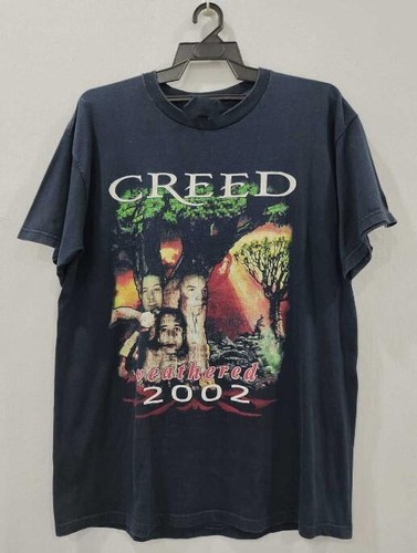 Vintage Tour 2002 CREED Band T-shirt Gift For Fan Black new Tshirt | eBay