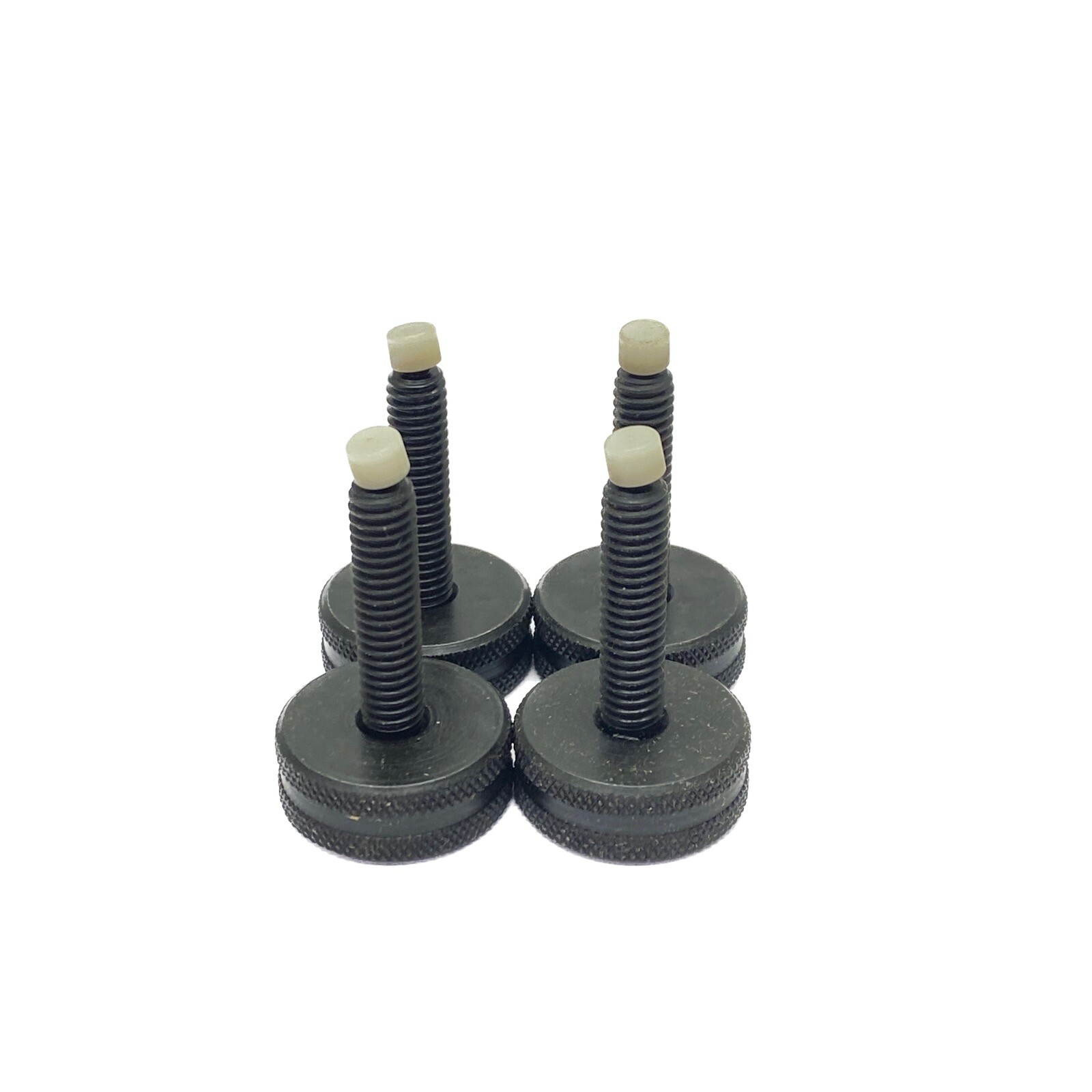 (4) Vlier Knurled Steel Thumb Screw Swivel Pad Clamps Delrin Pad ...