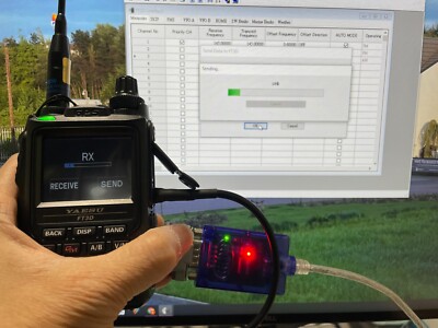 Yaesu FT-5DR FT2D FT3D FT1D FT70D Frequency Prog Cable ( SCU-19 ...