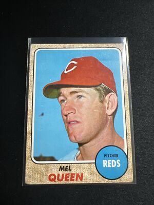 1968 Topps Baseball Card #283 Mel Queen - | eBay