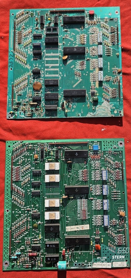 Bally/Stern MPU boards non-working x 6 | eBay Australia