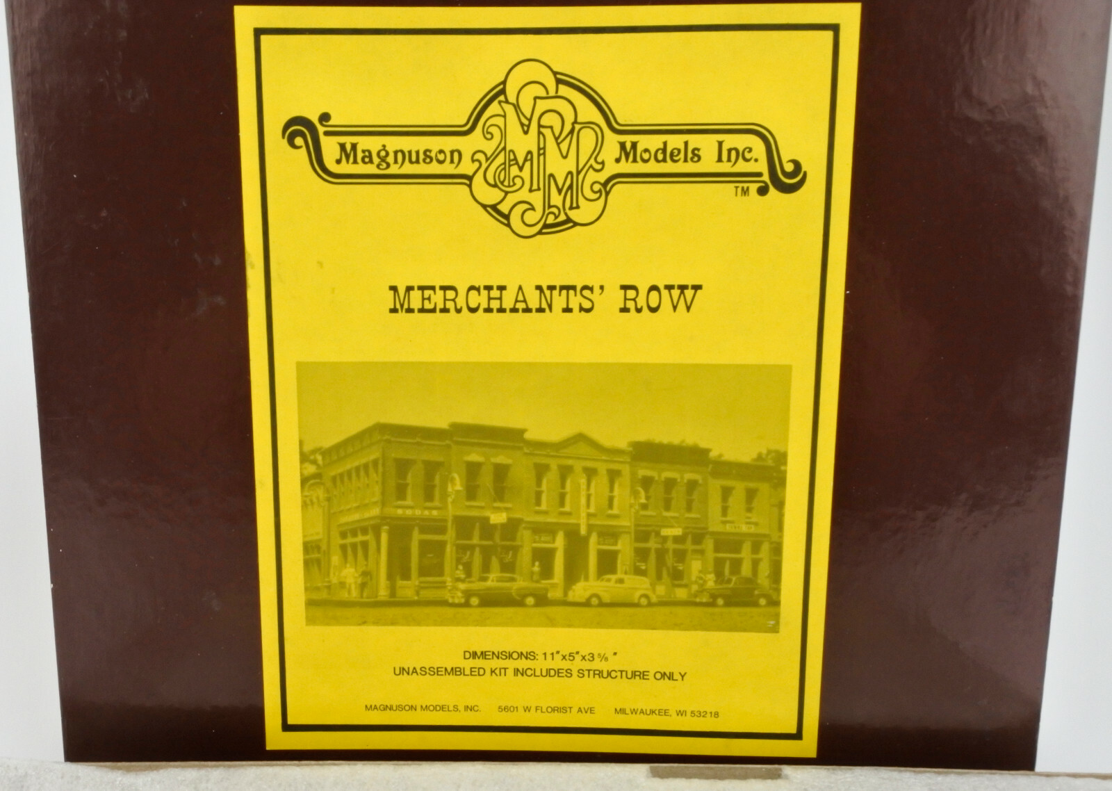 MAGNUSON MODELS HO SCALE 439-534 "MERCHANTS' ROW" BUILDING KIT | eBay