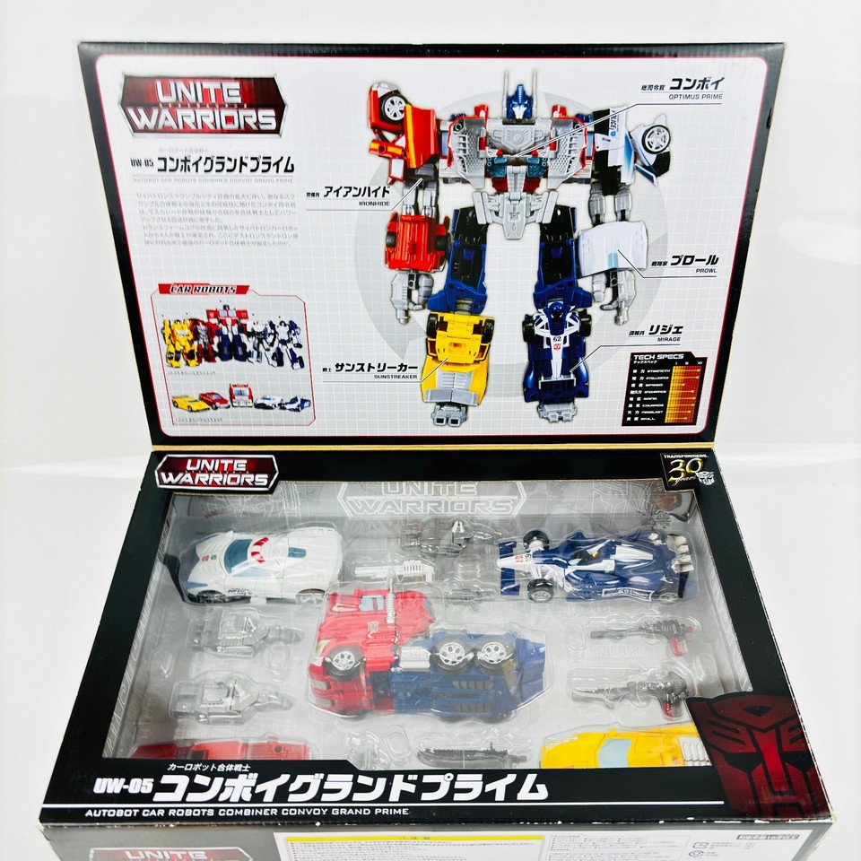 TRANSFORMERS Unite Warriors UW-05 Convoy Grand Prime TAKARA FIGURE ...