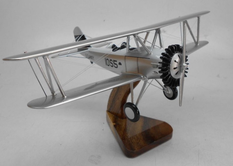 Vought O2U Corsair Biplane Observation Wood Model Replica Large Free ...