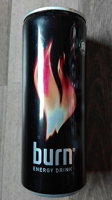 1 leere Energy drink Dose Burn ITALIEN Can 250ml Empty SELTEN RAR Coca ...