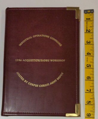 US Army Industrial Operations Command Portfolio 1996, Corpus Christi ...