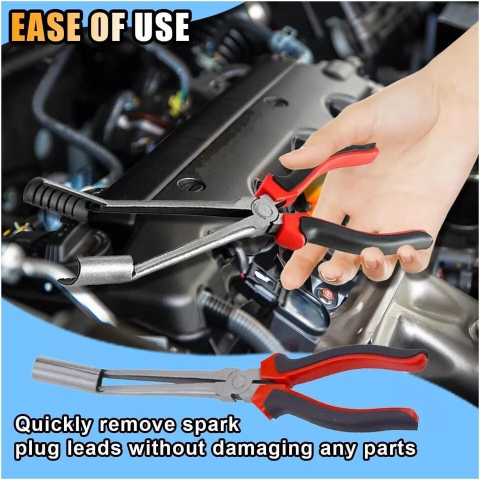Car Spark Plug Wire Removal Pliers - High Voltage Cylinder Cable ...