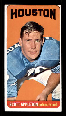 1965 Topps #66 Scott Appleton SP - Crease Free | eBay