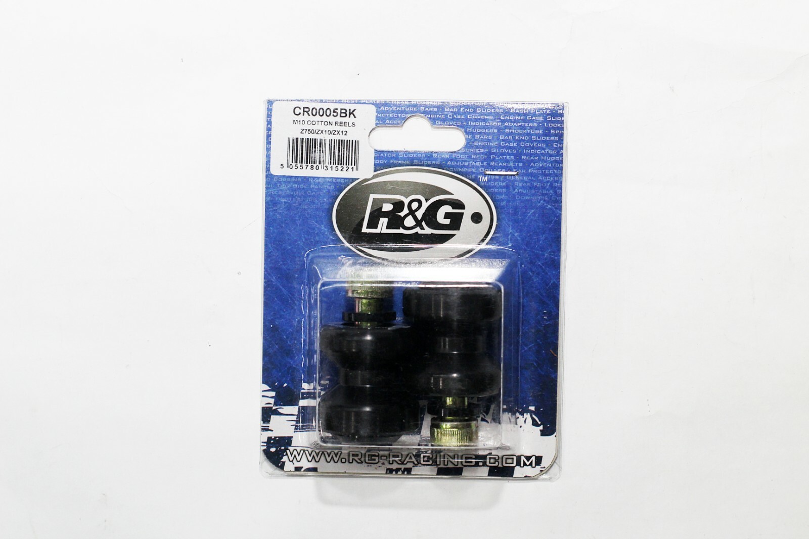 R&G Racing - CR0005BK - Cotton Reel M10 Swingarm Spool for Kawasaki ...