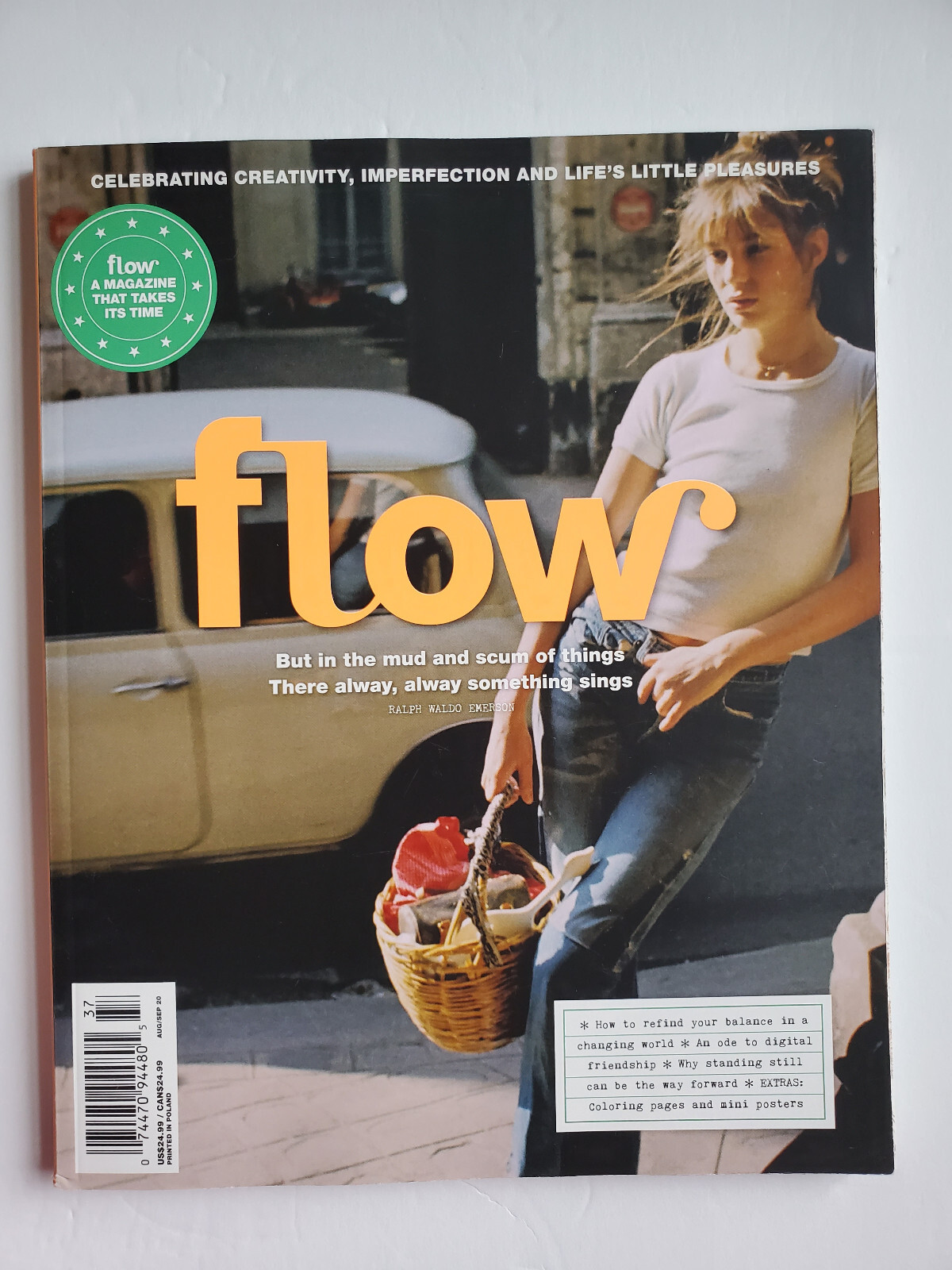 FLOW magazine Issue #37 Jane Birkin Yayoi Kusama Mini Posters ...