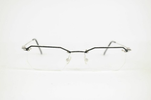 Vintage Pass P099 - 540 48[]18 140 Silver Half-Frame Glasses Frame | eBay