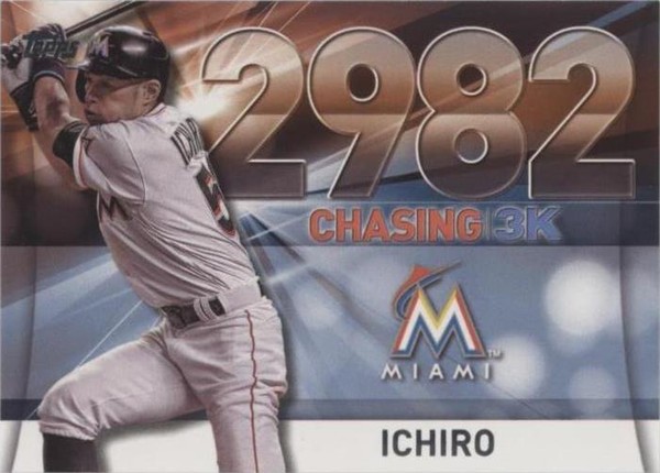 2016 Topps Update Series - Chasing 3000 #3000-52 Ichiro Suzuki for sale ...