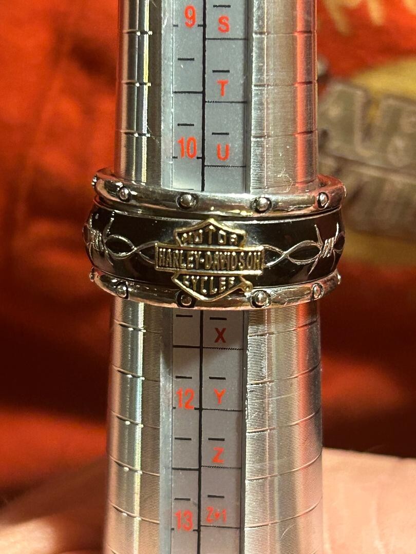 Genuine Harley Davidson Rolling Thunder Spinner Ring … - Gem