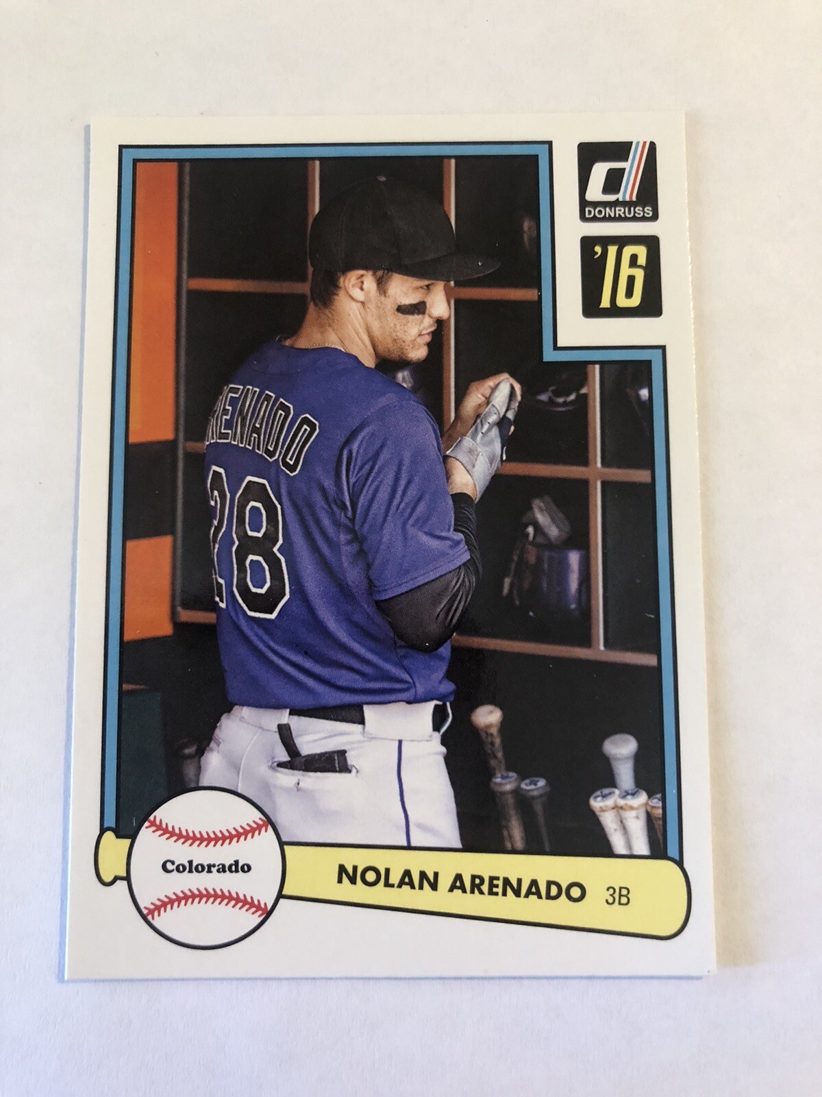 Nolan Arenado 2016 Donruss '82 Retro Variations #D82-21 Colorado ...