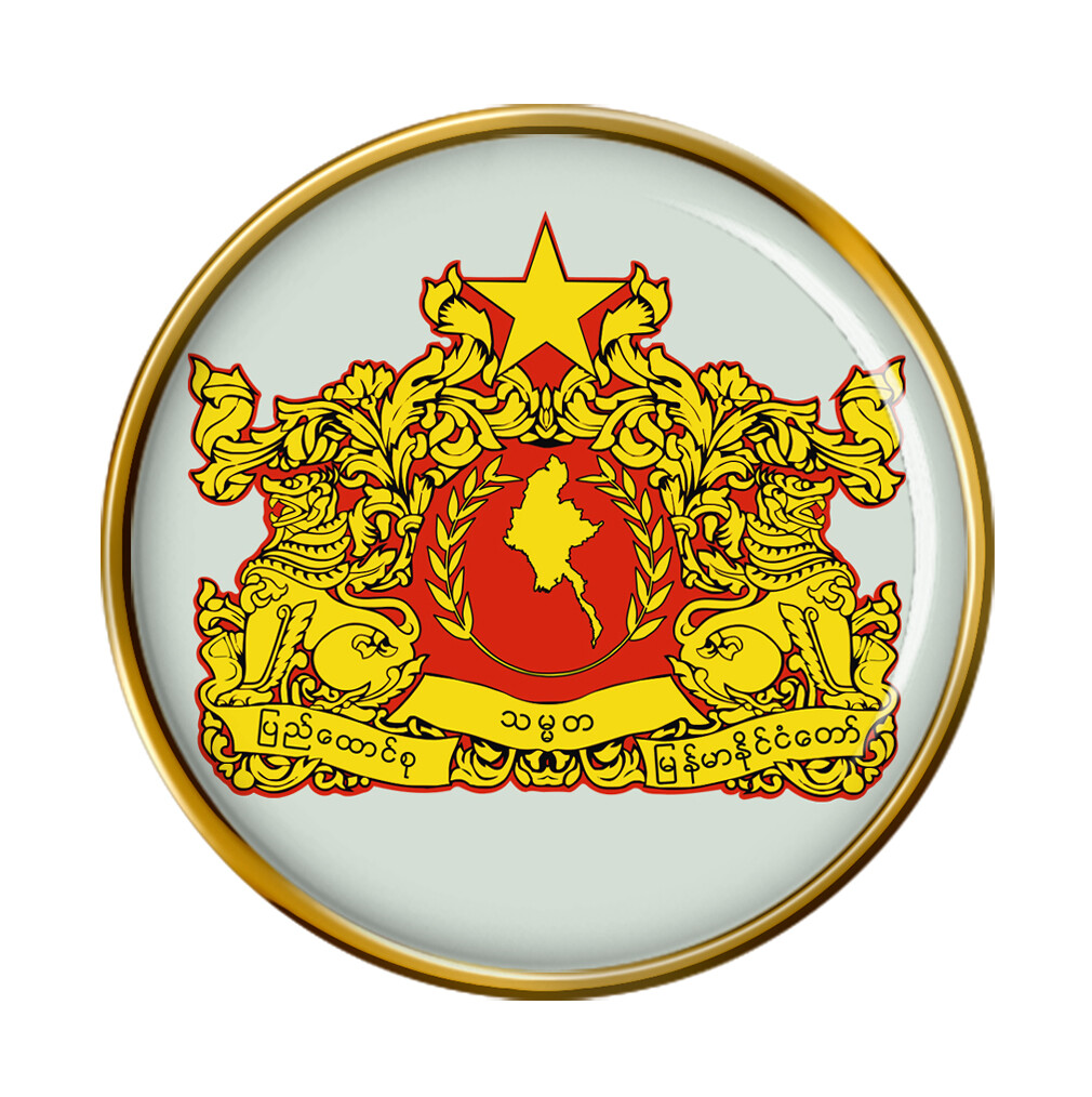 Burma Myanmar Pin Badge | eBay UK